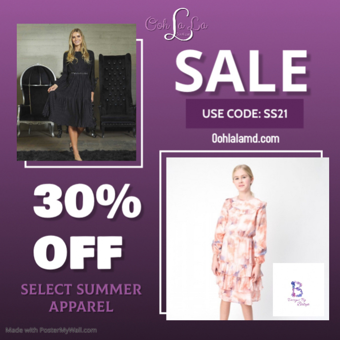 Copy of CLOTHING SALE OFFER | PosterMyWall