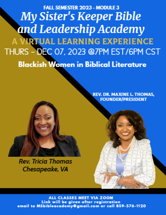 Copy of Fall 2023 Tricia Thomas | PosterMyWall