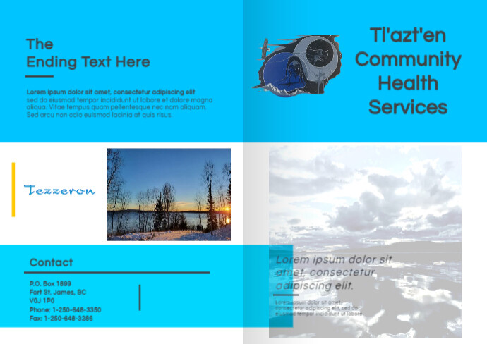 Company Brochure 2-Page Template | PosterMyWall