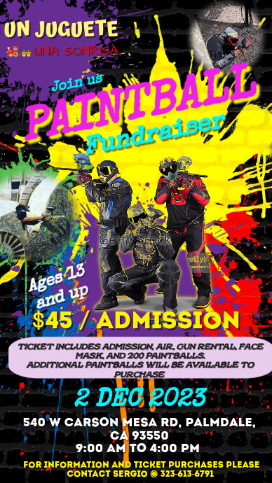 Copy of Paintball tournament | PosterMyWall