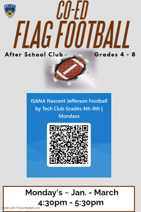 Nascent Jeff Flag Football | PosterMyWall