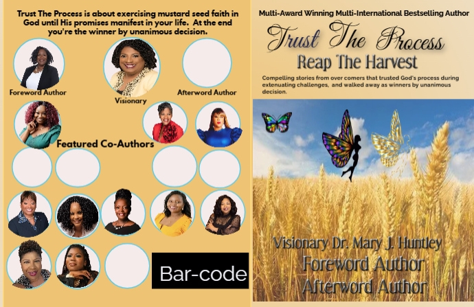 Trust The Process Book Cover (1) | PosterMyWall