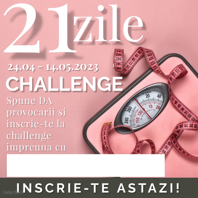 Copy of 21 ZILE CHALLENGE SLABIT | PosterMyWall