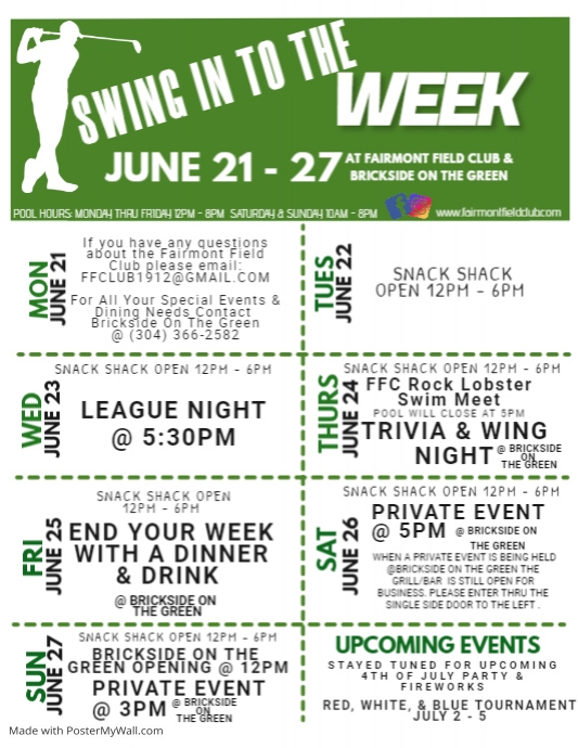 Swing in 2 the Week | PosterMyWall