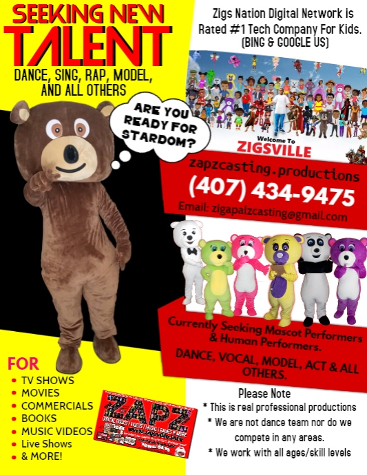 Copy of talent seeking (1) | PosterMyWall