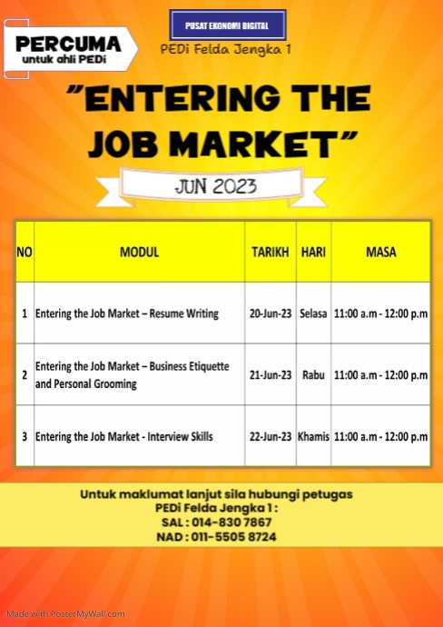 Event schedule (1) | PosterMyWall