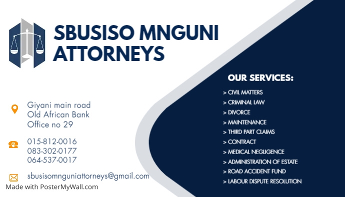 Copy of Copy of simple generic business card for employees | PosterMyWall