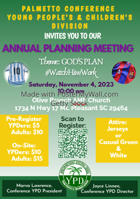 2023 PC YPD Planning Meeting Flyer | PosterMyWall