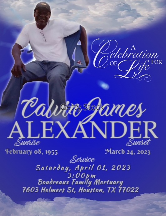 Copy of Funeral Program (1) | PosterMyWall