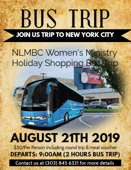 Copy of Bus Tour Flyer | PosterMyWall