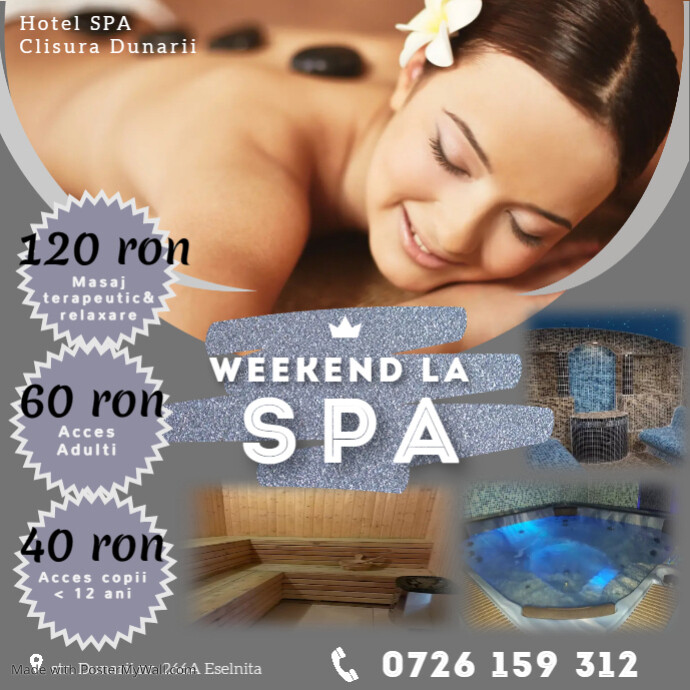 Local Spa Advertisement | PosterMyWall