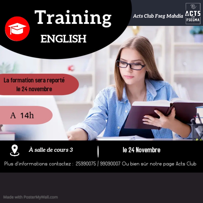 Copy of Copy of LEARN ENGLISH | PosterMyWall