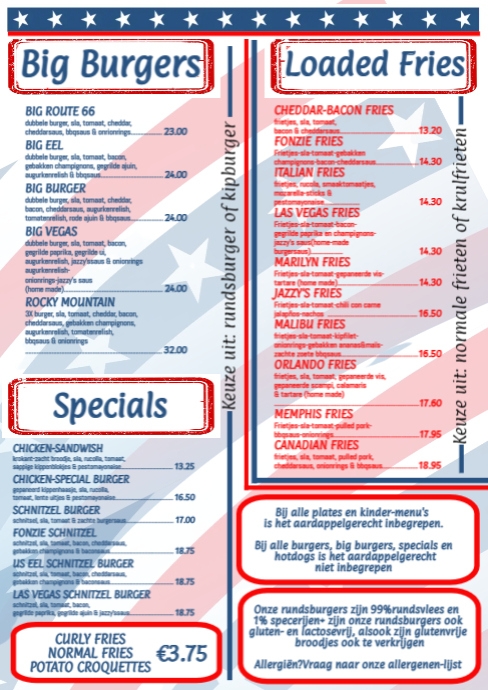 Copy of Burgers & Sides Digital Menu (1) | PosterMyWall