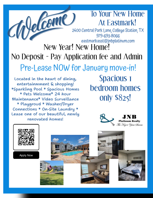 Copy of Welcome to your new home | PosterMyWall