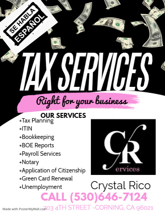 Tax Services Flyer | PosterMyWall