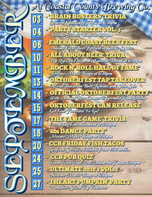 June Events Schedule Calendar Template (3) | PosterMyWall