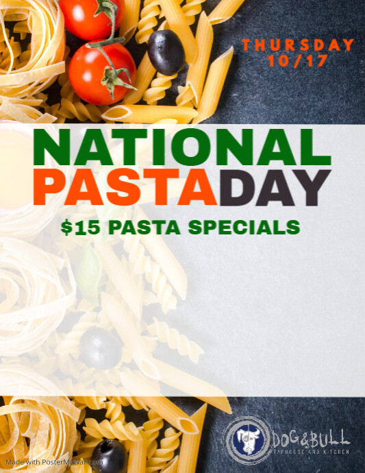 Italian night pasta event | PosterMyWall