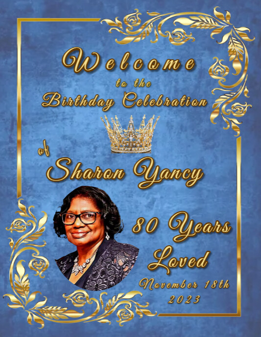 Sharon Yancy Welcome | PosterMyWall