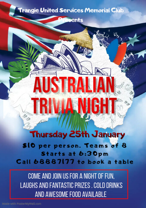 Australian Day Celebration Flyer template (1) | PosterMyWall