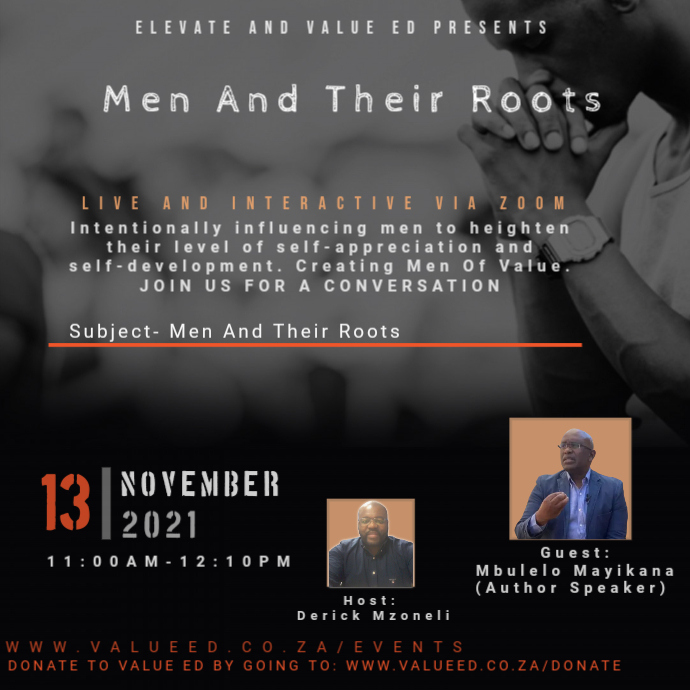 Copy of MEN OF VALUE | PosterMyWall