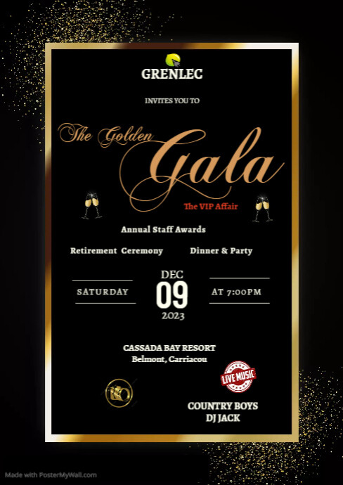 The Golden GALA: the VIP Affair | PosterMyWall