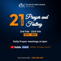 prayer week Template | PosterMyWall