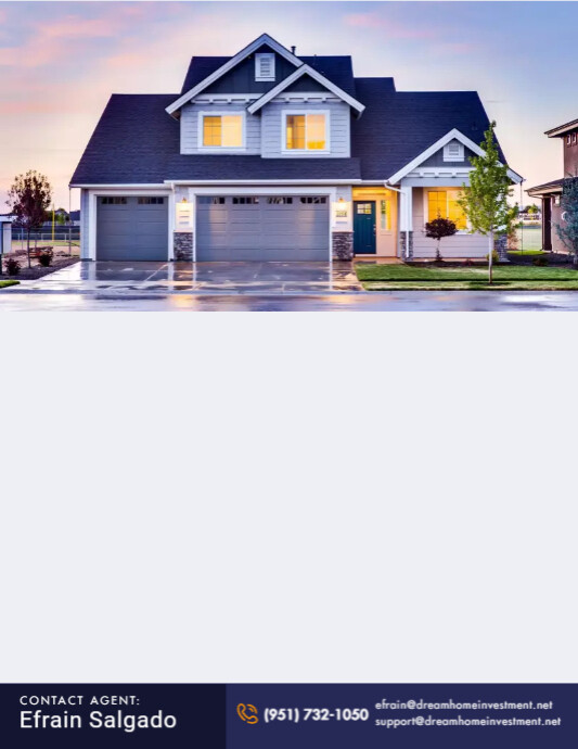 Dream Home Investment Flyer | PosterMyWall