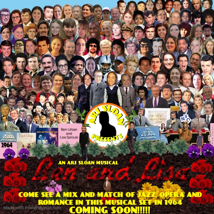 Official Ben and Lisa Characters Poster | PosterMyWall