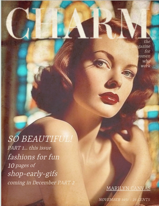 220523 Charm magazine cover Template | PosterMyWall
