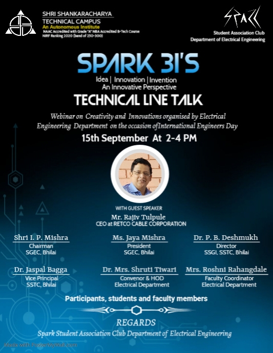 SPARK 3I's | PosterMyWall