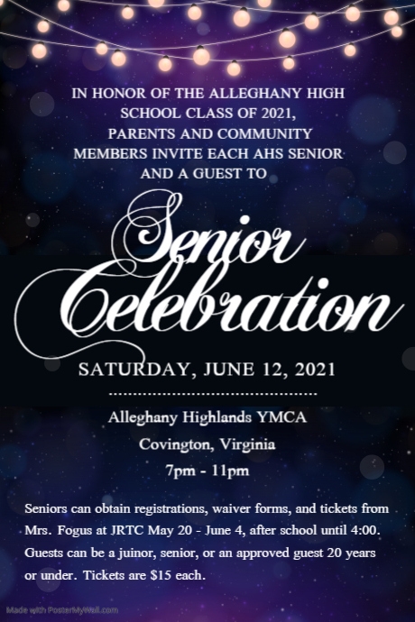 Copy of Blue Prom Dance Themed Poster | PosterMyWall