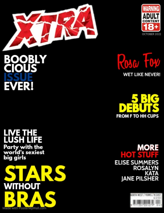Copy of 221222 Xtra magazine cover template | PosterMyWall