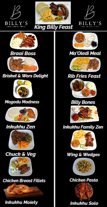 VIP Menu Pics | PosterMyWall