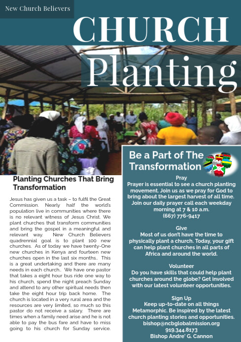 Church Newsletter Design | PosterMyWall