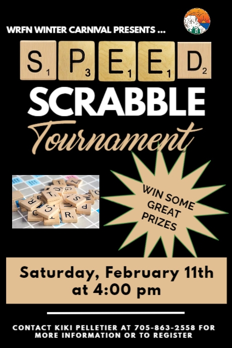 Scrabble Tournament Poster | PosterMyWall