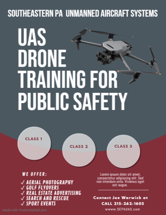 Drone Service Flyer DEsign Template | PosterMyWall
