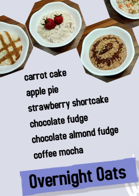 Overnight Oats | PosterMyWall