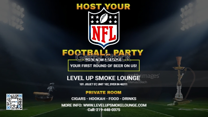 Fantasy Football Party Template (1) | PosterMyWall