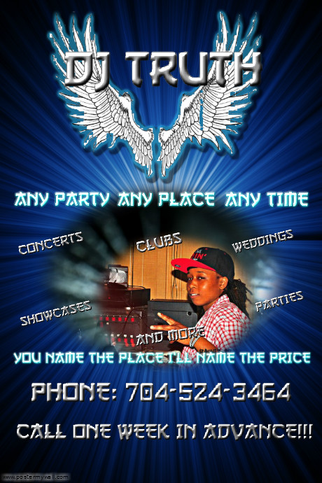 DJ TRUTH | PosterMyWall