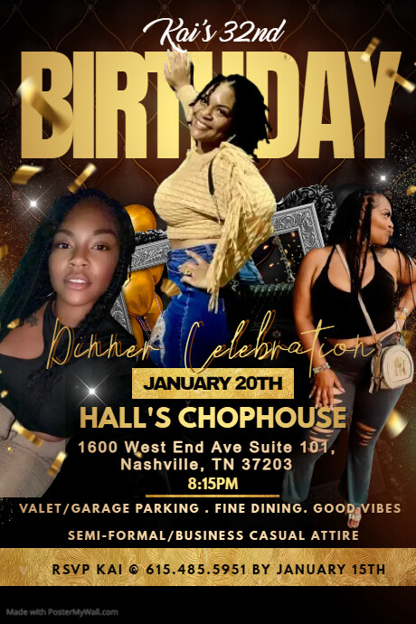 birthday celebration | PosterMyWall