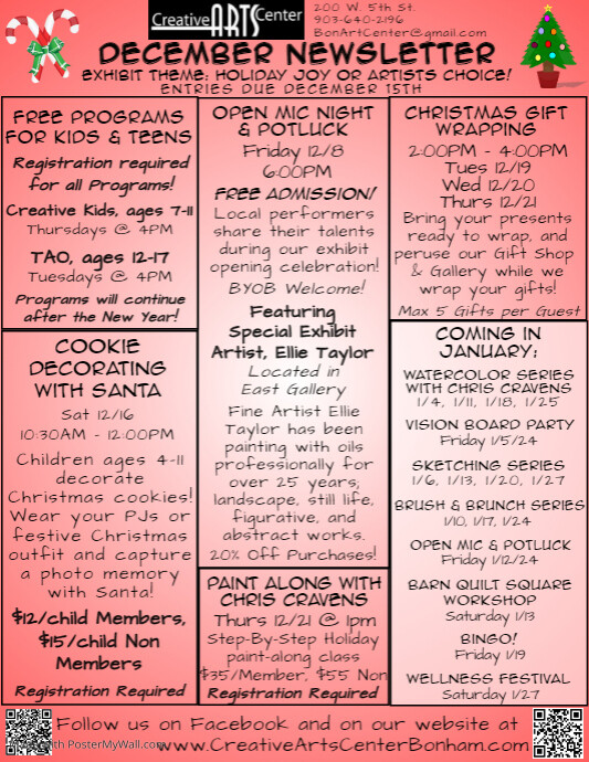 December Newsletter | PosterMyWall