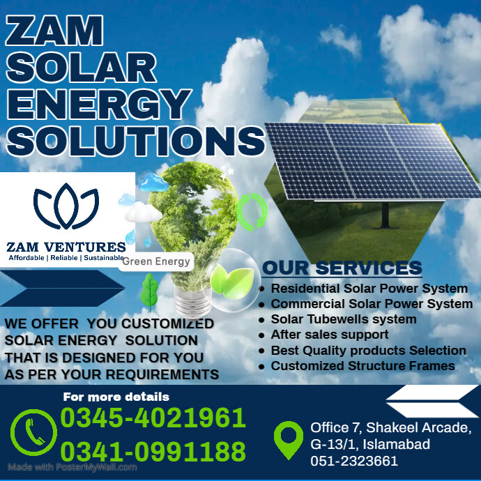 Solar Energy Flyer 1 | PosterMyWall