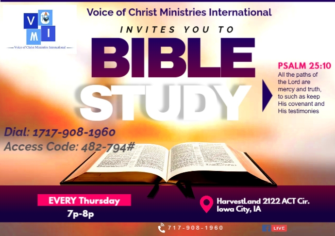 bible study | PosterMyWall