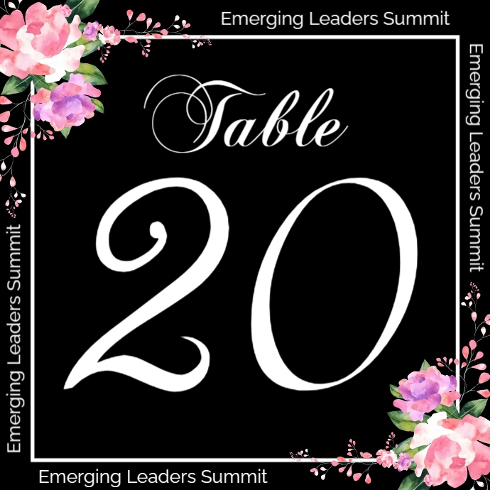 Copy of ELS Table#20 | PosterMyWall