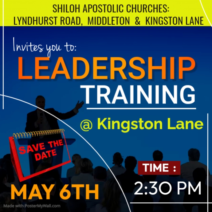 leadership training | PosterMyWall