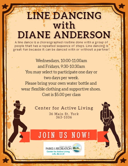 Yellow Line Dance Show Competition Flyet Temp | PosterMyWall