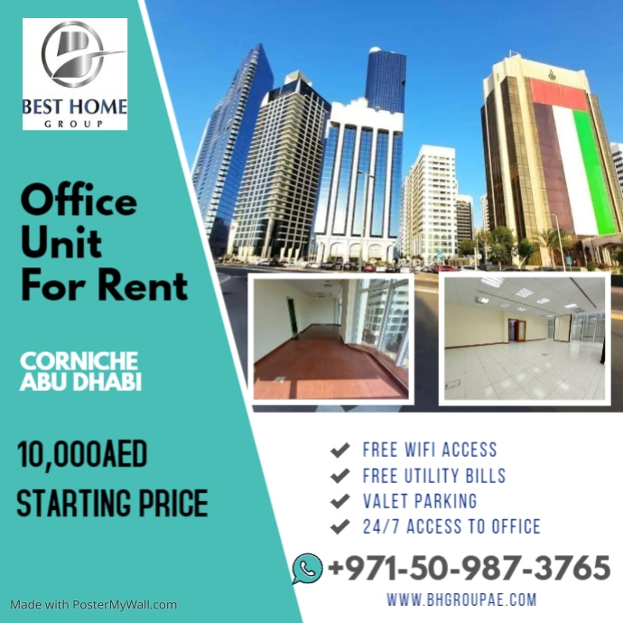 Copy of Copy of Modern home for rent or sale template | PosterMyWall