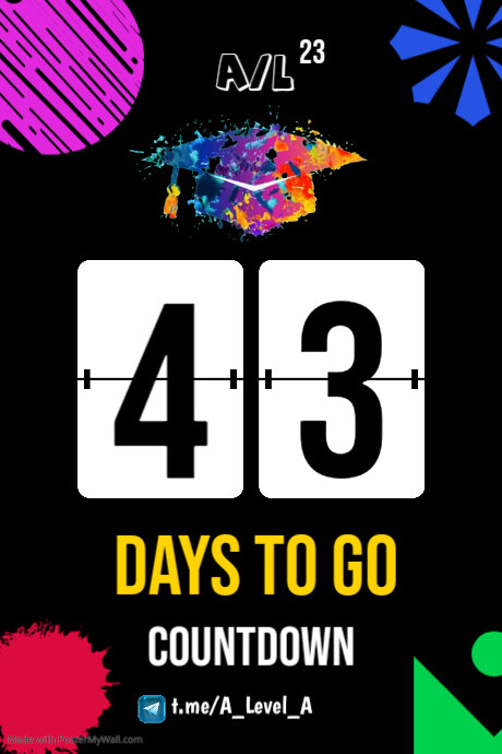 Icc Men's Cricket World Cup Countdown | PosterMyWall