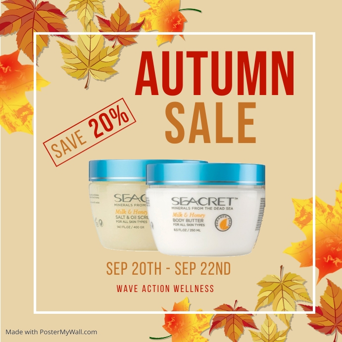 Copy of Autumn Sale Banner Teplate | PosterMyWall
