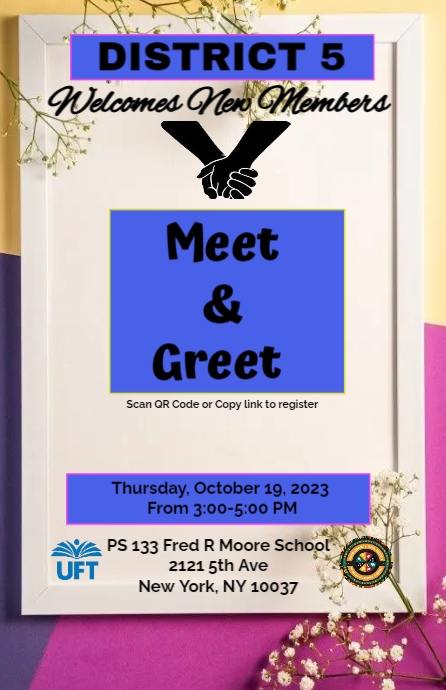New Member Meet and Greet 2023 | PosterMyWall